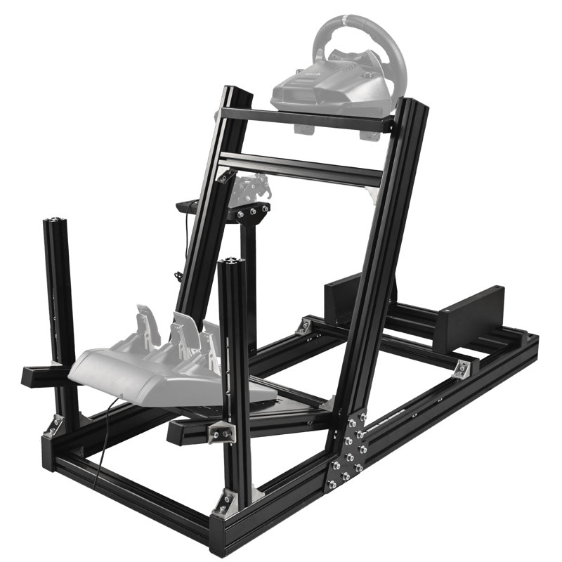 Orren Ellis Anman Aluminum F1 Racing Simulator CockpitFit Logitech G29 ...