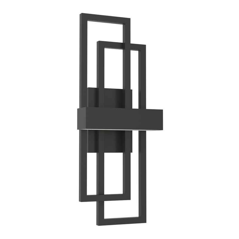 Wade Logan® Brandalynn Wrought Iron LED Wall Light & Reviews | Wayfair