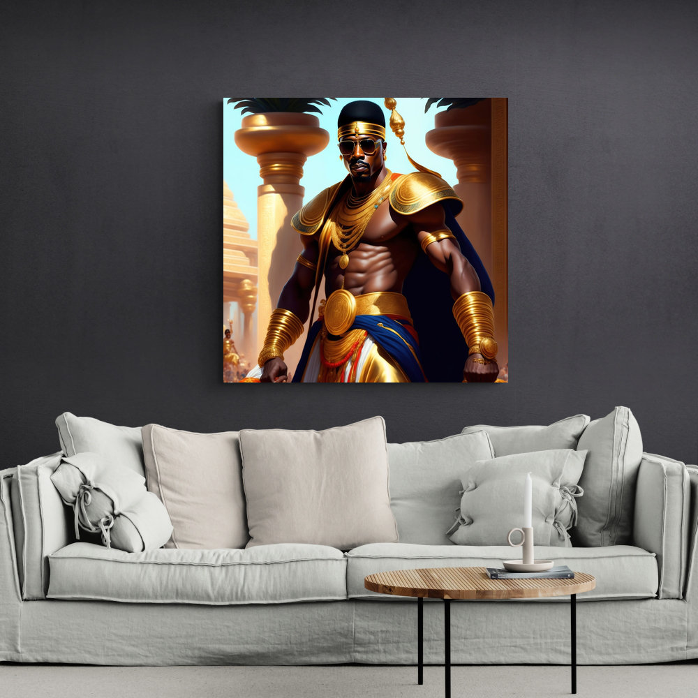 ATX Art Group LLC Mc Hammer by Stephen Chambers - Wrapped Canvas ...