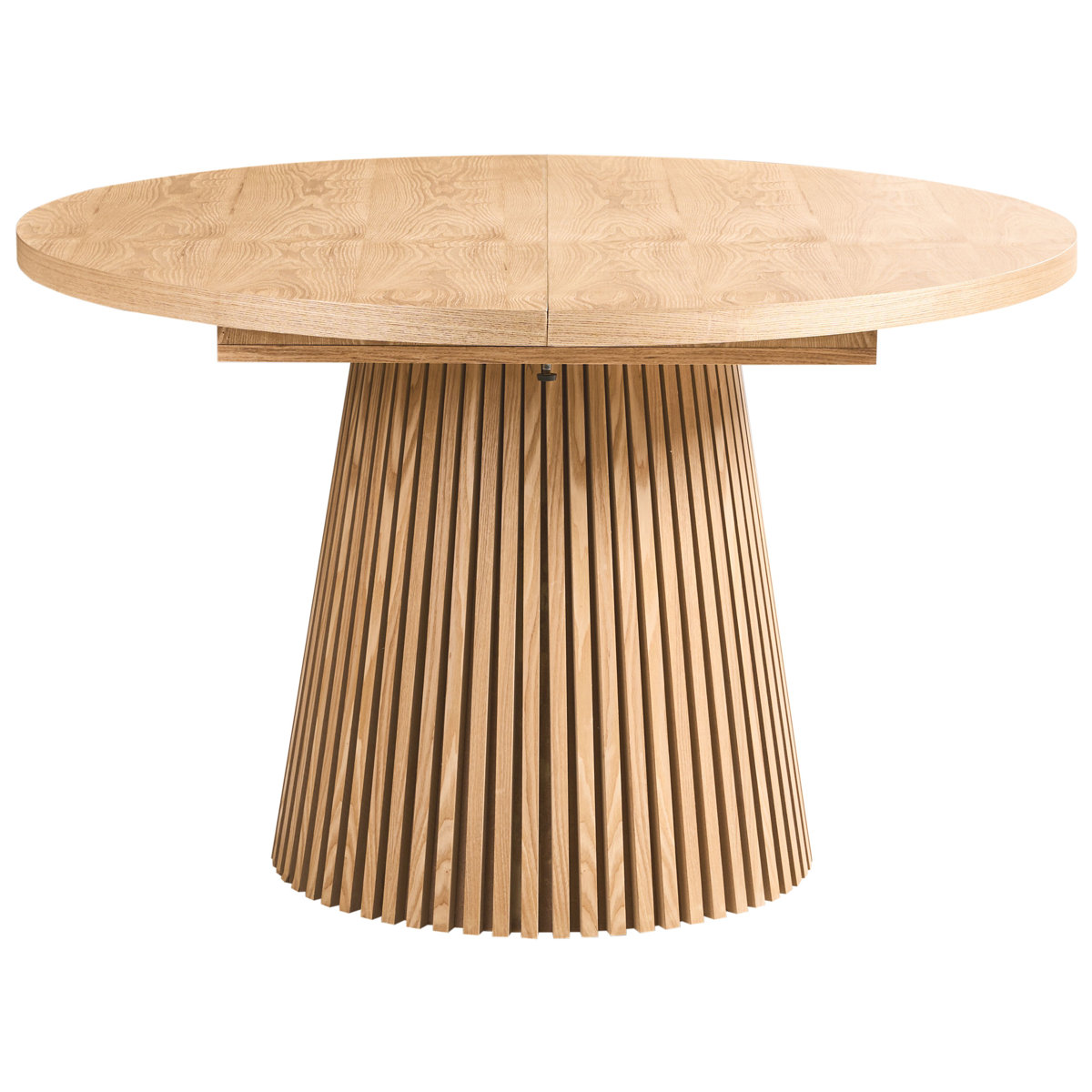 Corrigan Studio Extending Dining Table MOORE Light Ash Wood 120 cm 120/ ...