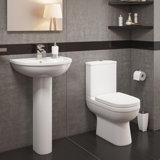 Belfry Bathroom K-Vit Trim Toilet & Corner Cistern with Soft Close Seat ...