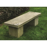 Wayfair | Cast Stone & Concrete Outdoor Benches You'll Love in 2024