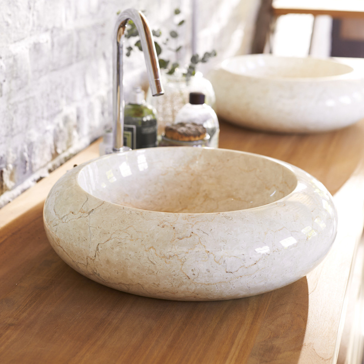 Tikamoon Marble Loop 41 cm Vessel Sink | Wayfair.ie