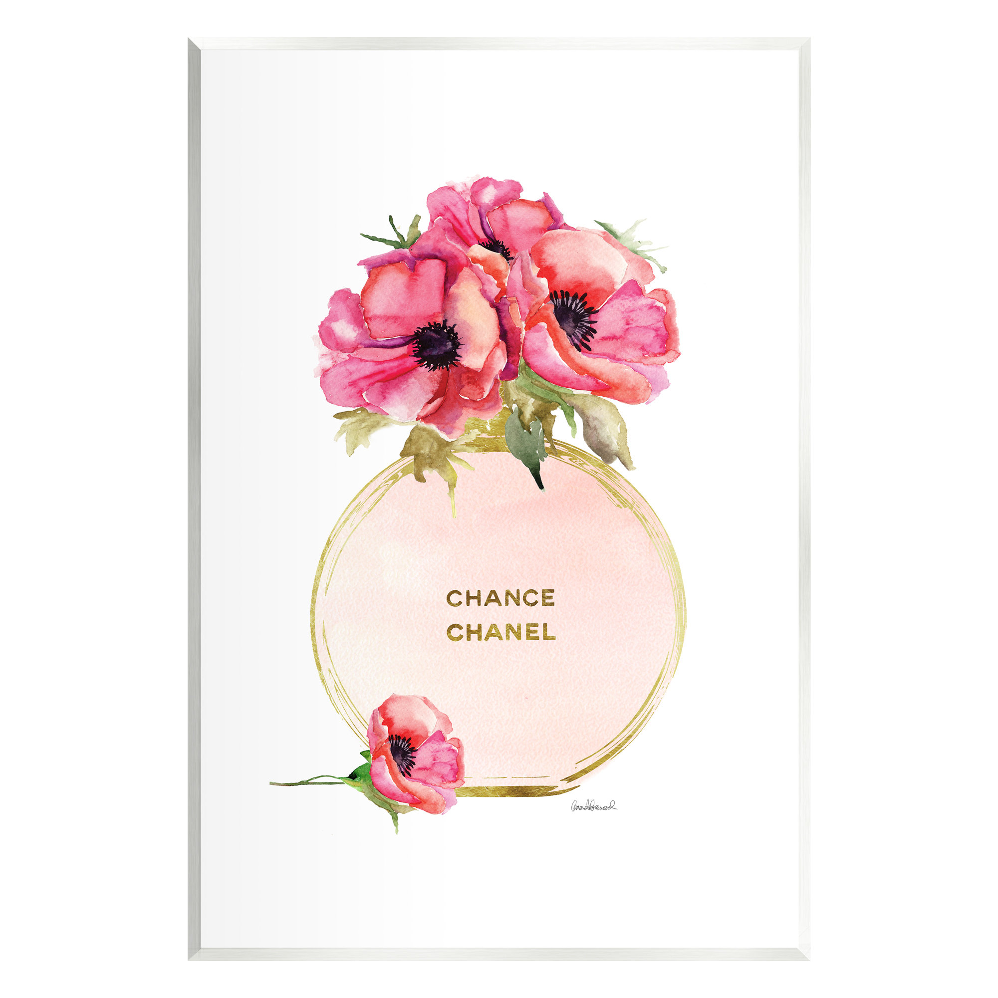 Stupell Industries Perfume Bottle Bouquet by Amanda Greenwood | Wayfair