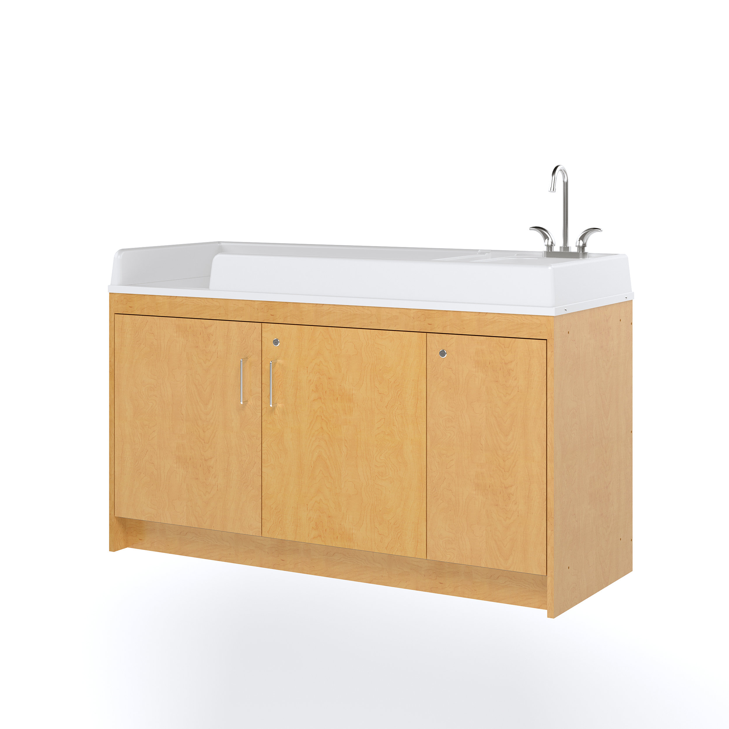 TotMate Tot Mate Infant Changing Table with Sink | Wayfair