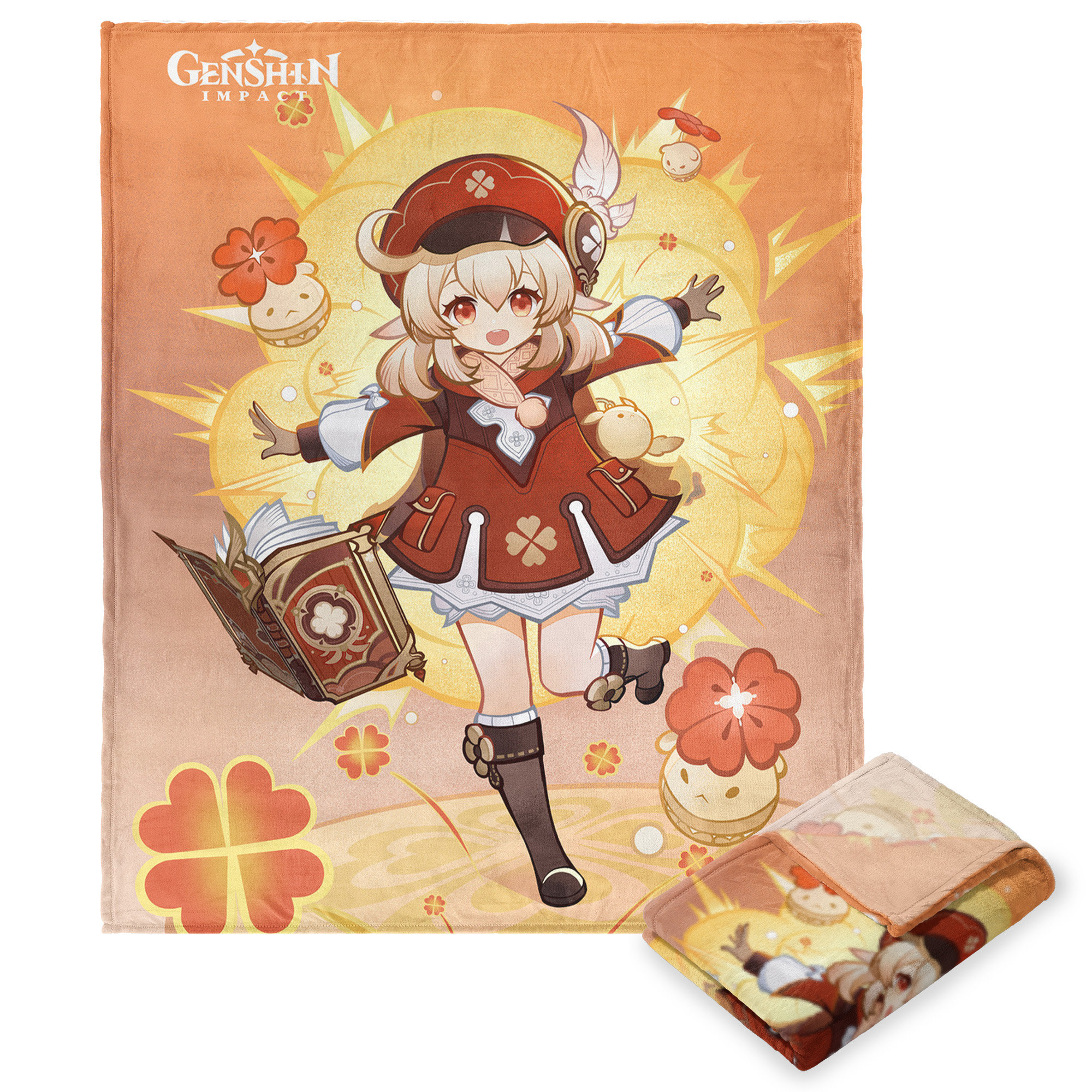 Northwest Genshin Impact Klee Touch Throw Blanket, fun, soft, warm, 50 ...