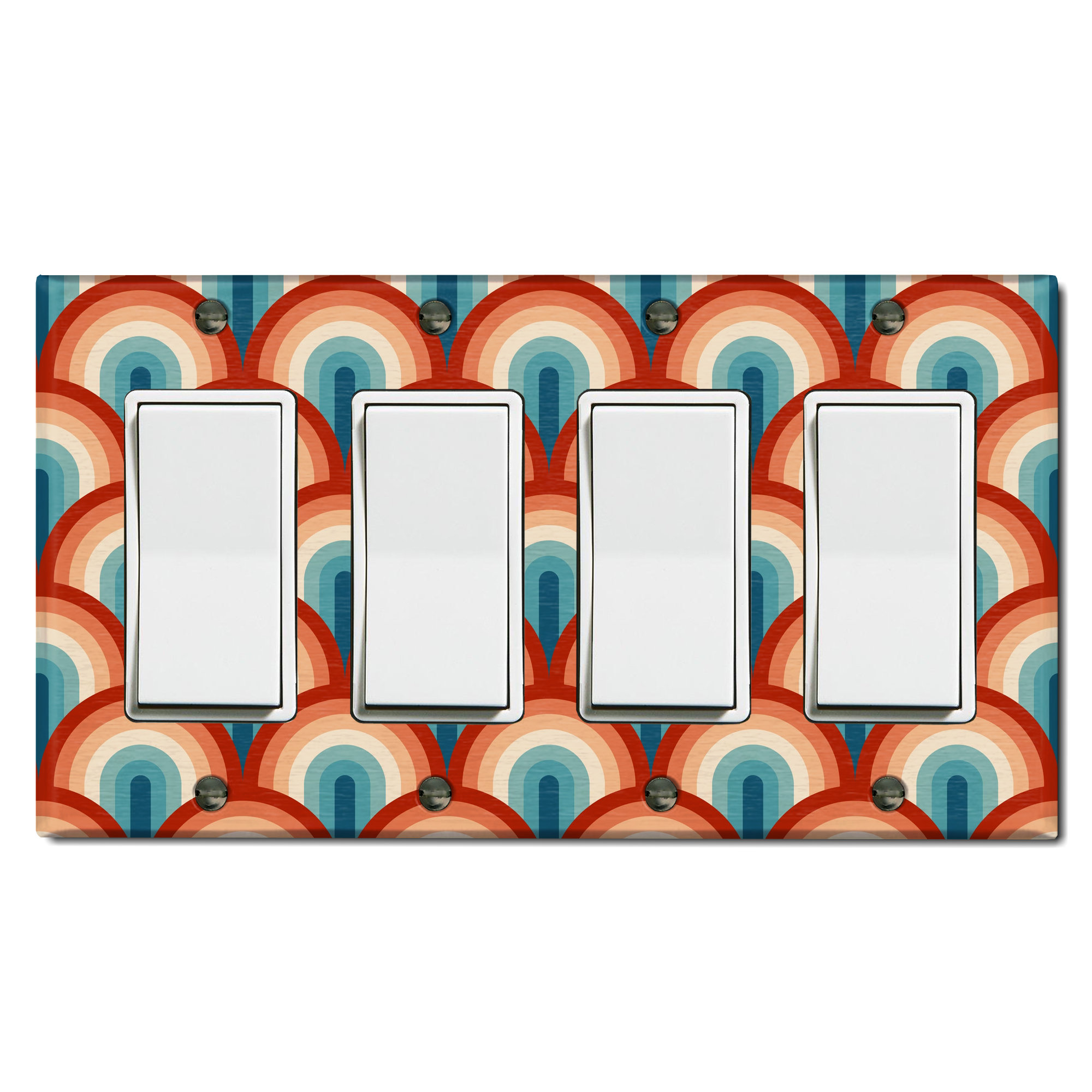 WorldAcc Nature Themed 4 - Gang Wall Plate | Wayfair