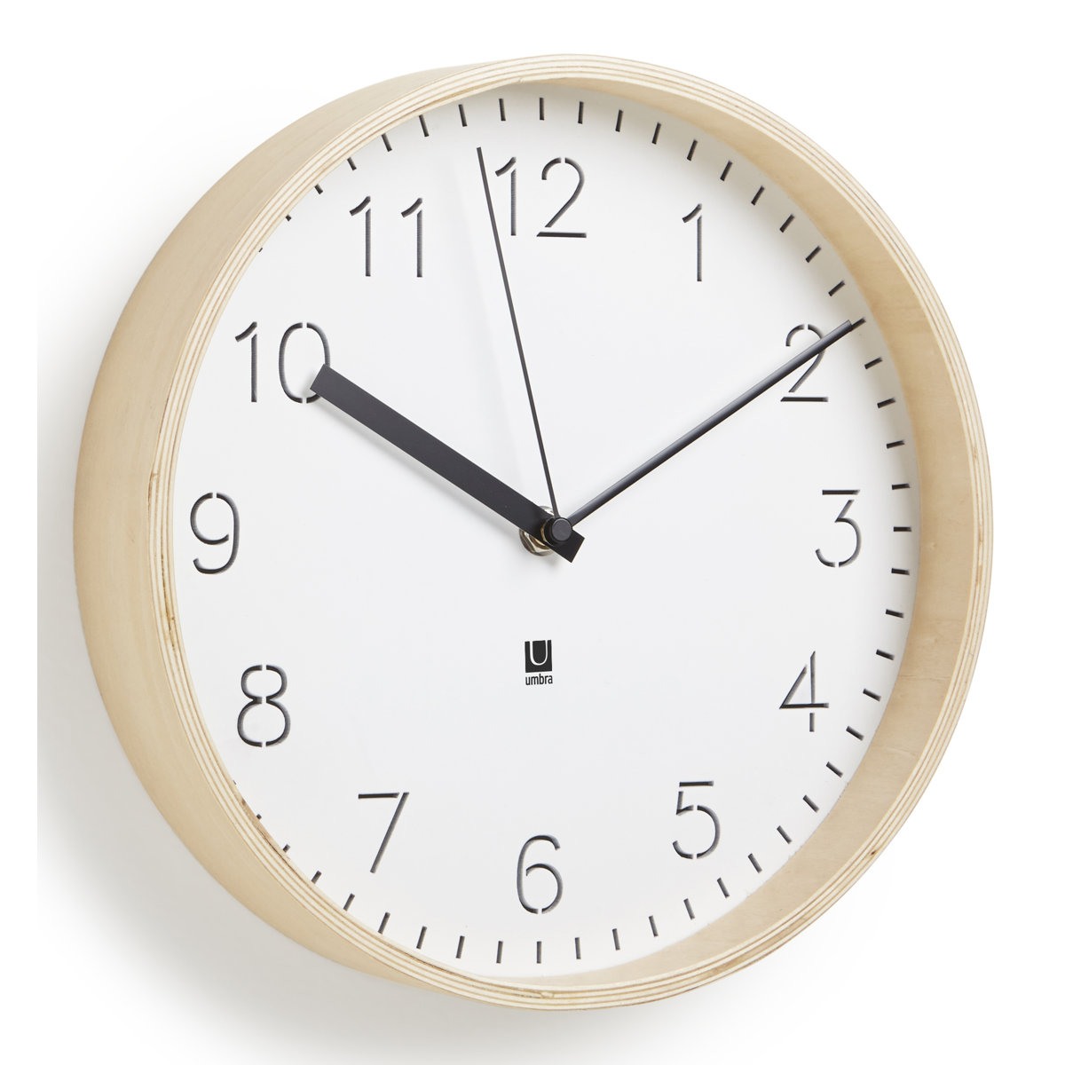 Umbra Rimwood Wall Clock & Reviews | Wayfair.co.uk