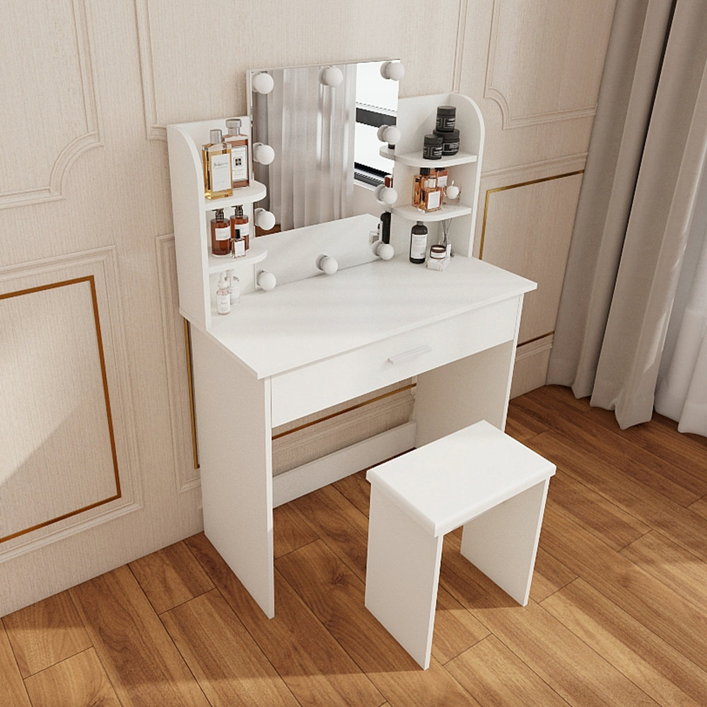 George Oliver One Drawer Dresser Table with Spacious Storage and ...