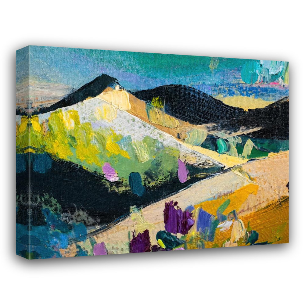 Millwood Pines Dunes 40 On Canvas by Stephen Chambers Print | Wayfair