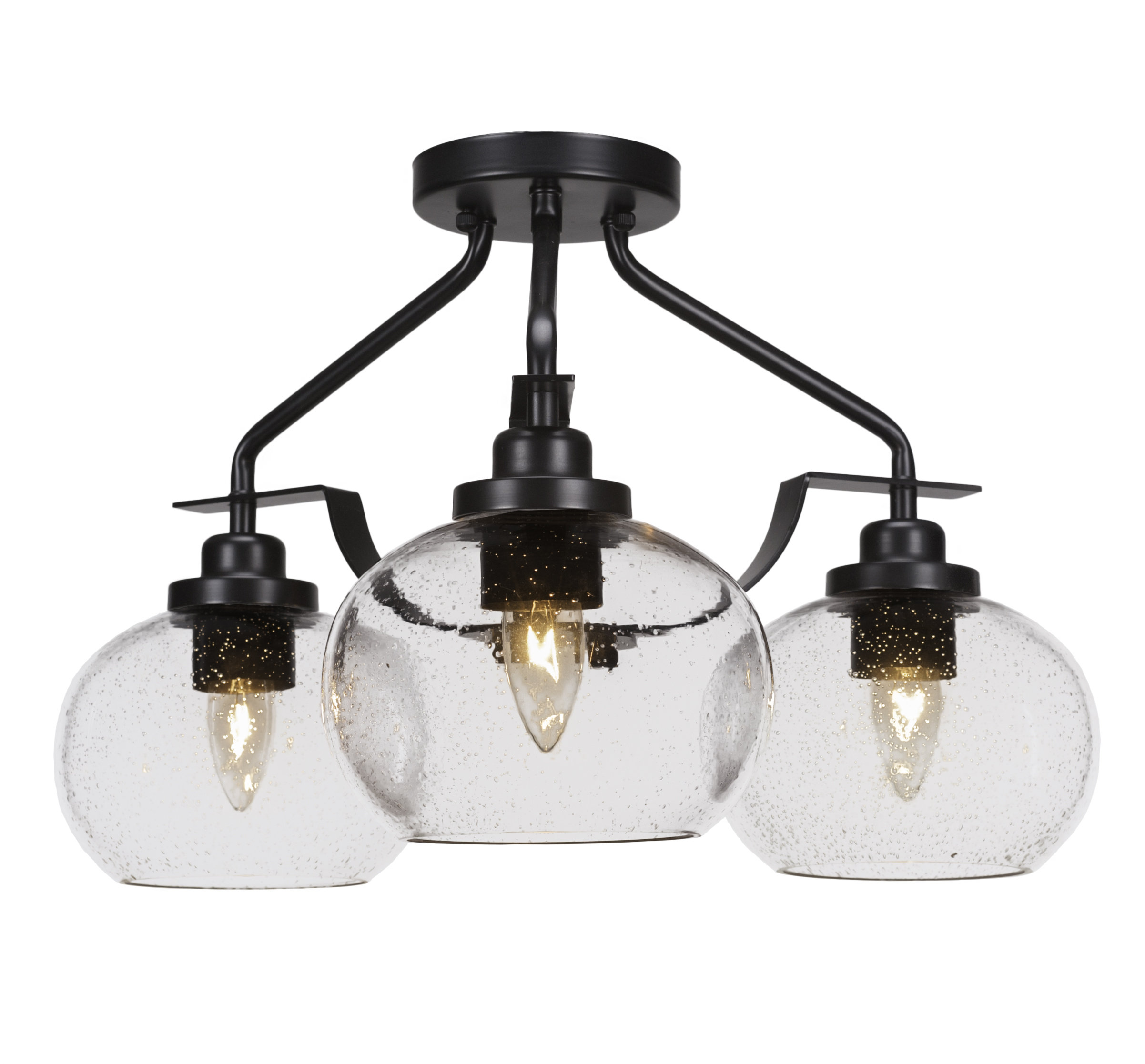 Breakwater Bay Odyssey 3 Light Semi-Flush | Wayfair