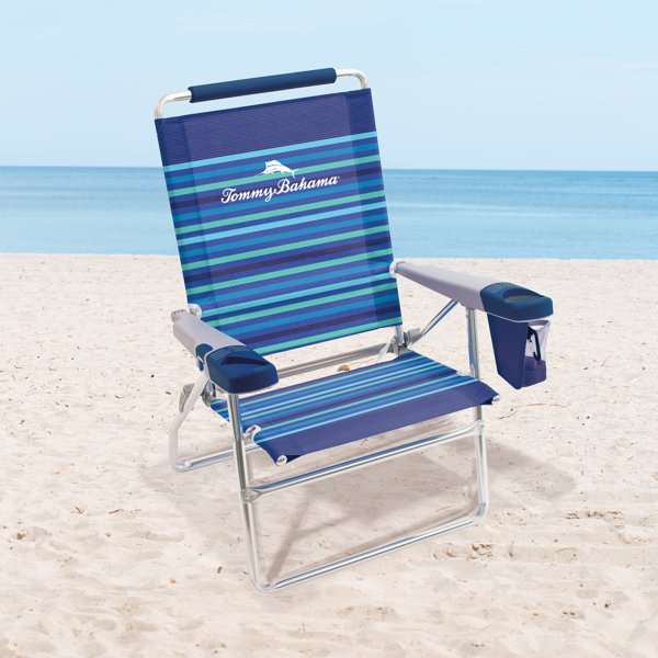 Tommy Bahama Set of 2 Highboy 4 Position Beach Chairs | Wayfair
