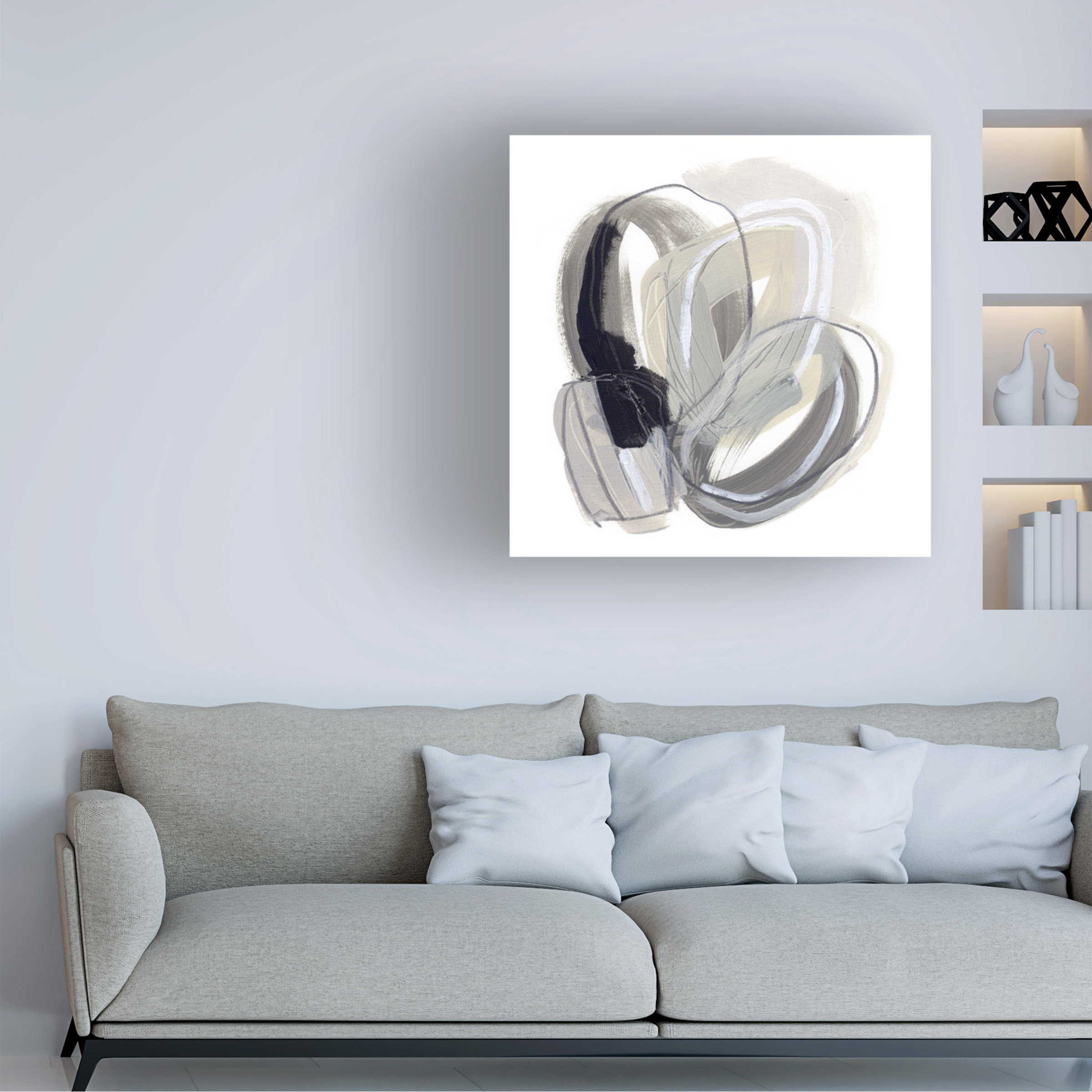 Orren Ellis June Erica Vess ''Circular Balance III'' Canvas Art | Wayfair