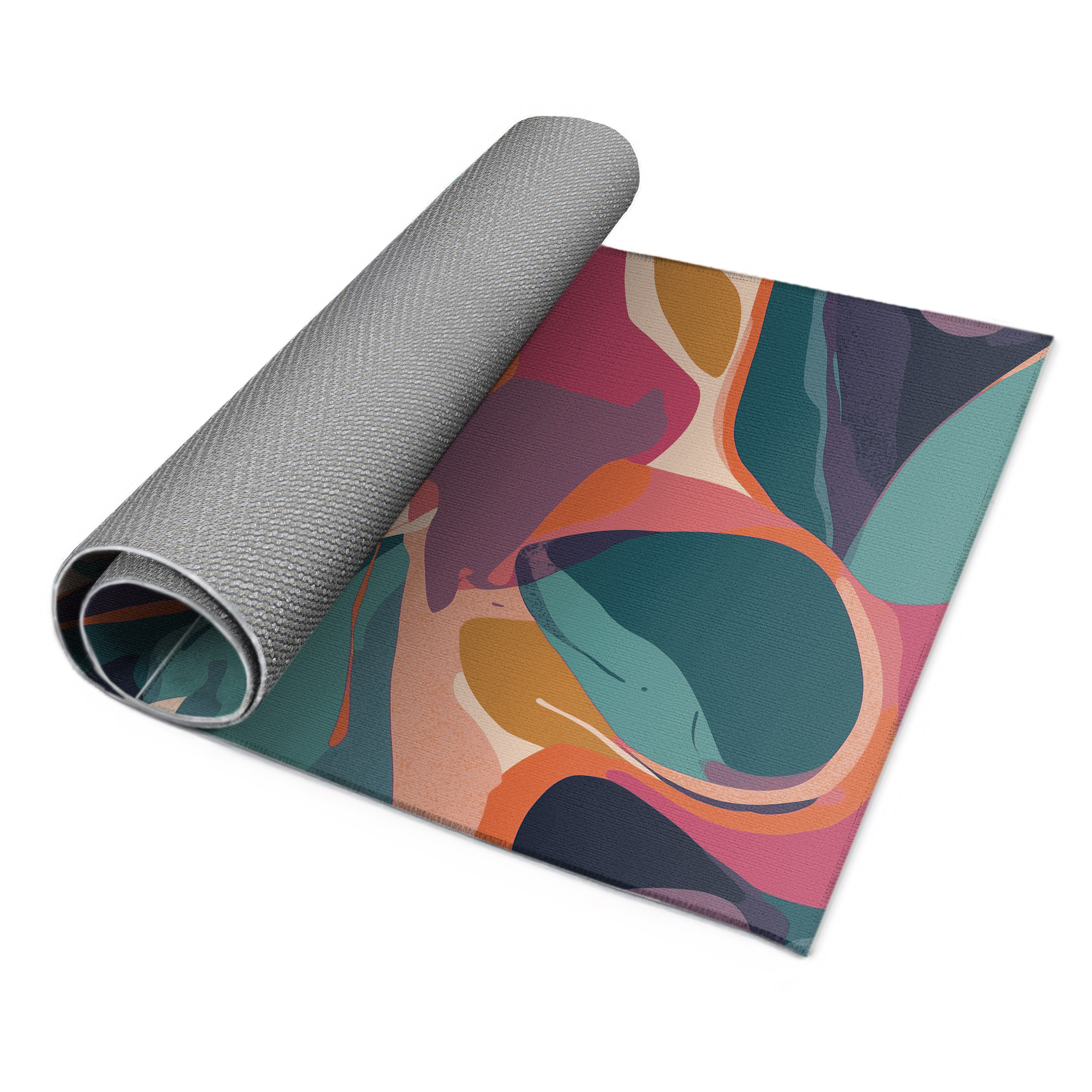 Wrought Studio™ Chroma Stream Indoor And Outdoor Area Rug | Wayfair