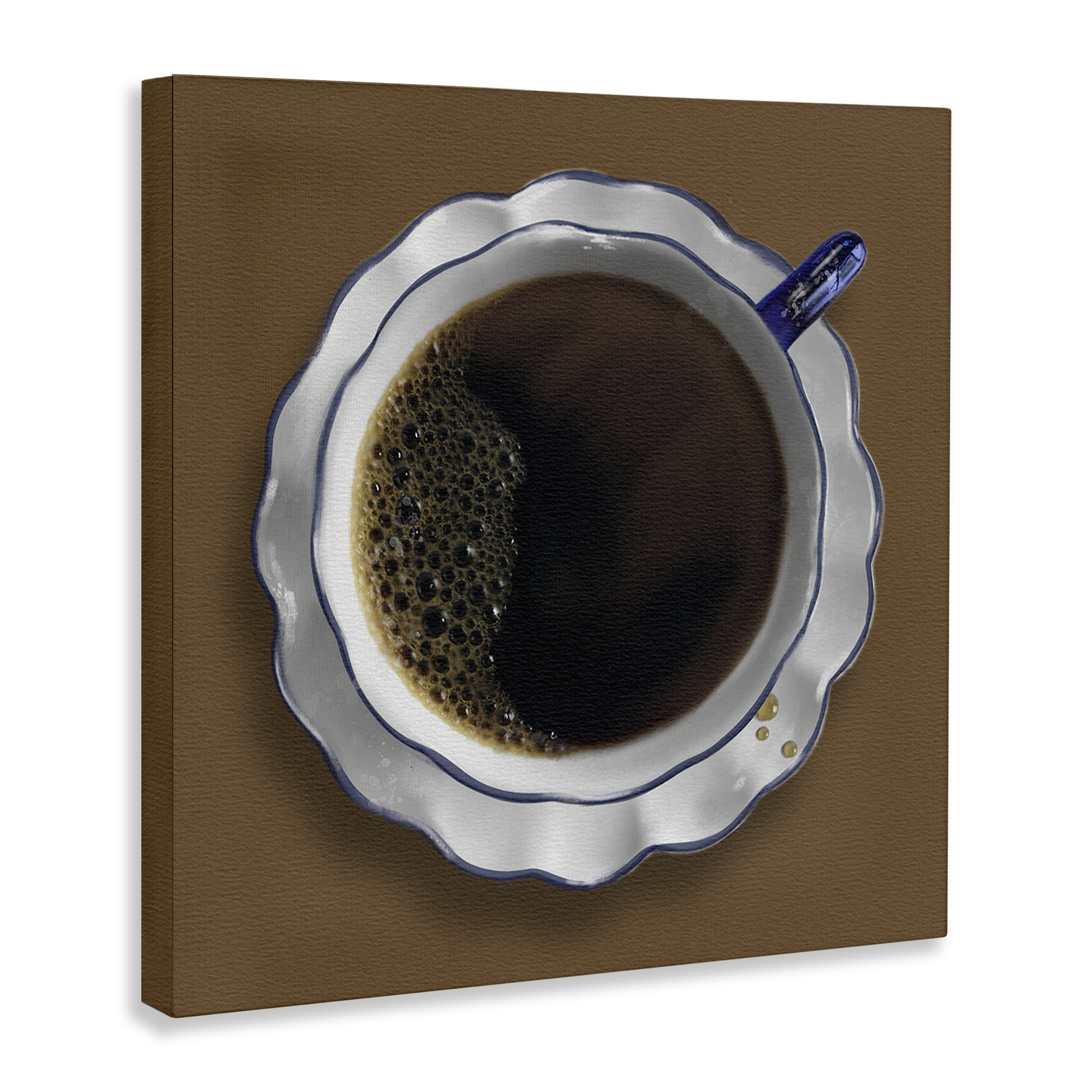 George Oliver Aerial View Coffee Cup Canvas, design by Matthew ...