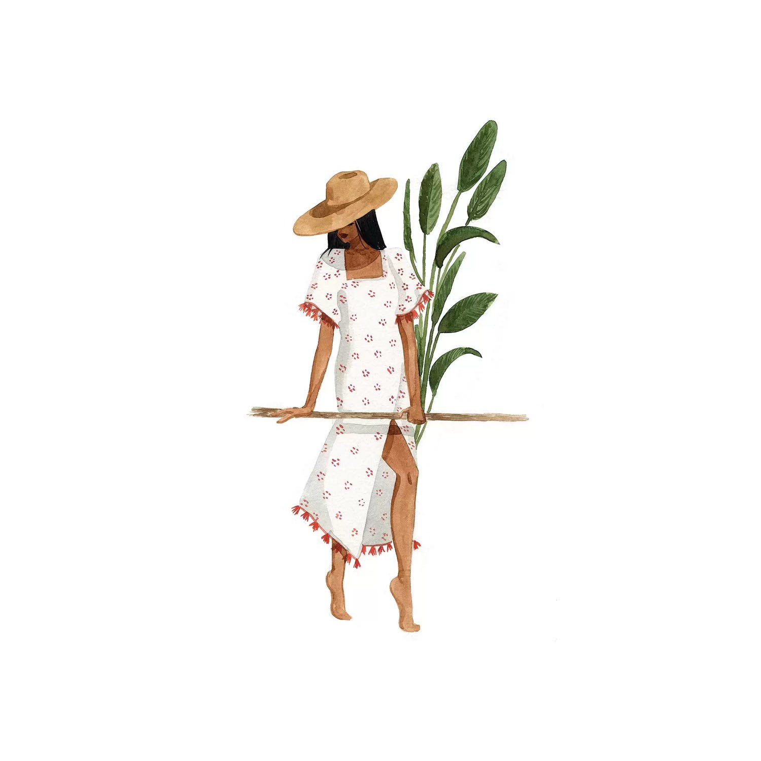 East Urban Home Sophia by Sabina Fenn - Wrapped Canvas Painting | Wayfair