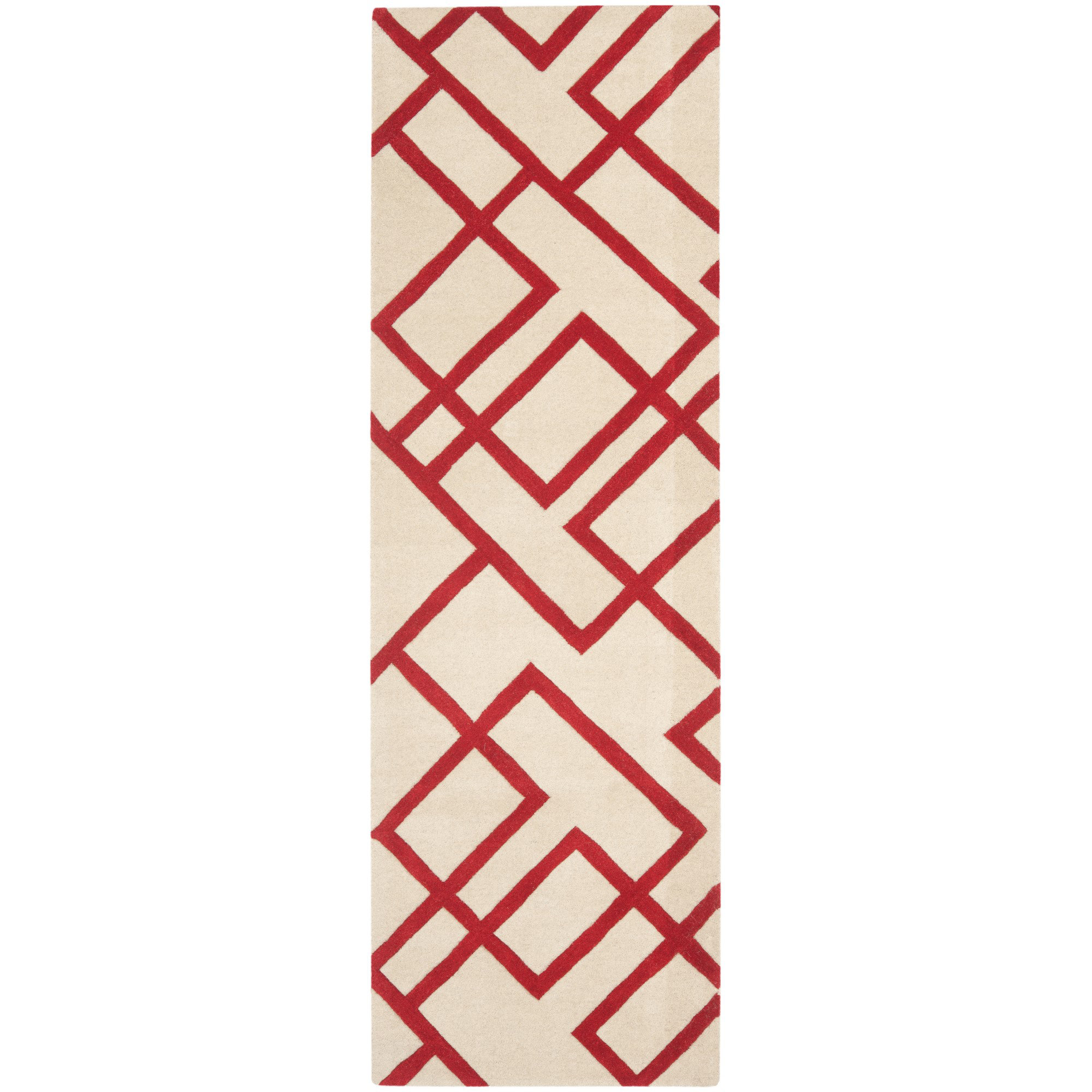 Safavieh Soho Hand Tufted Wool Geometric Rug | Wayfair