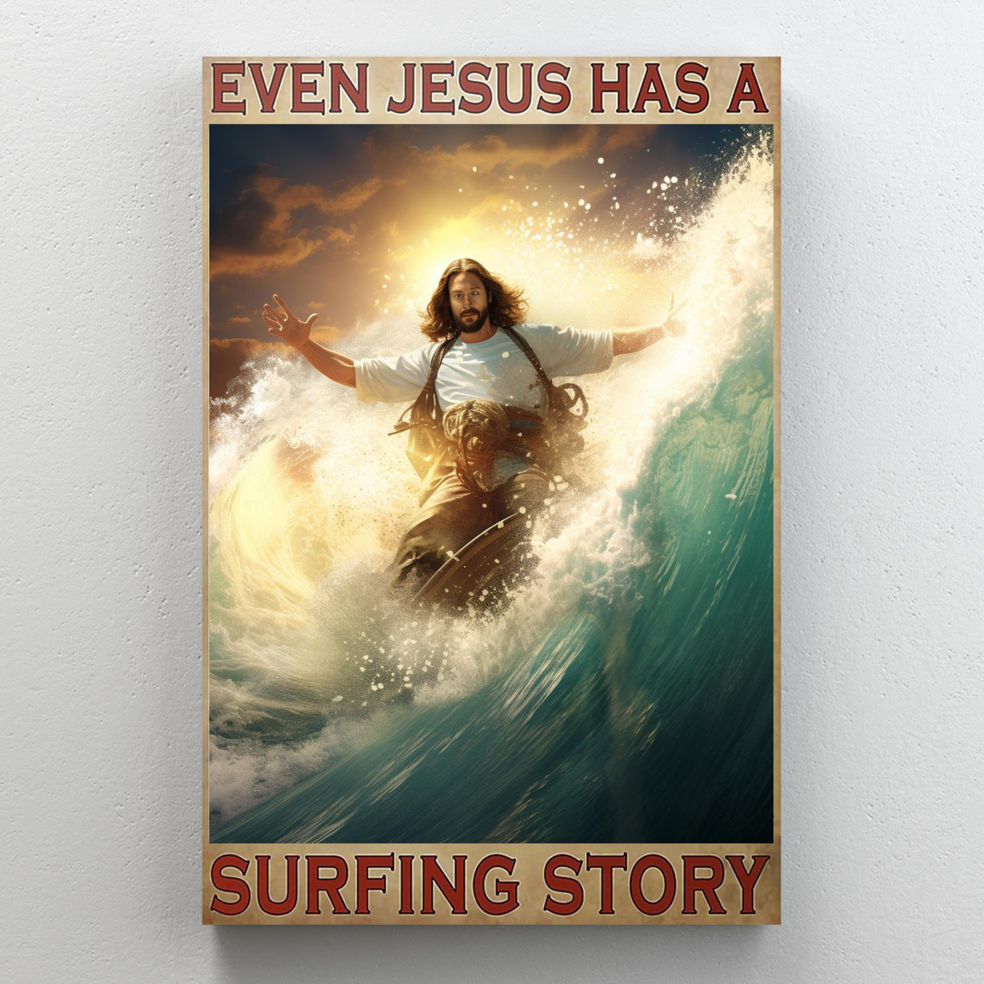 Trinx " Even Jesus Has A Surfing Story " | Wayfair