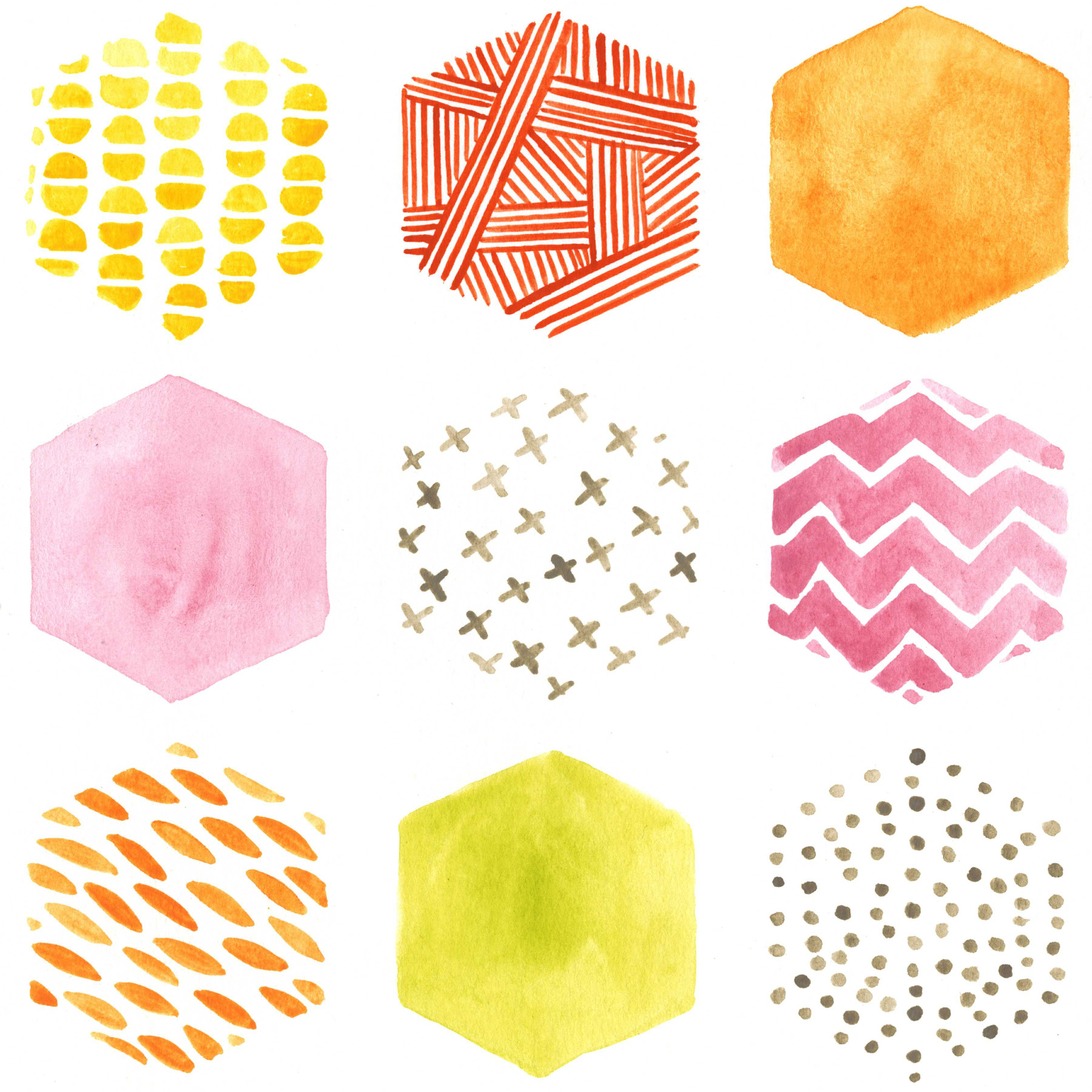 Corrigan Studio® Honeycomb Patterns II | Wayfair