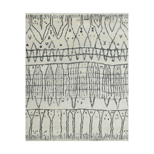 Foundry Select Tonise One-of-a-Kind 8' X 9'9" Wool Area Rug | Wayfair