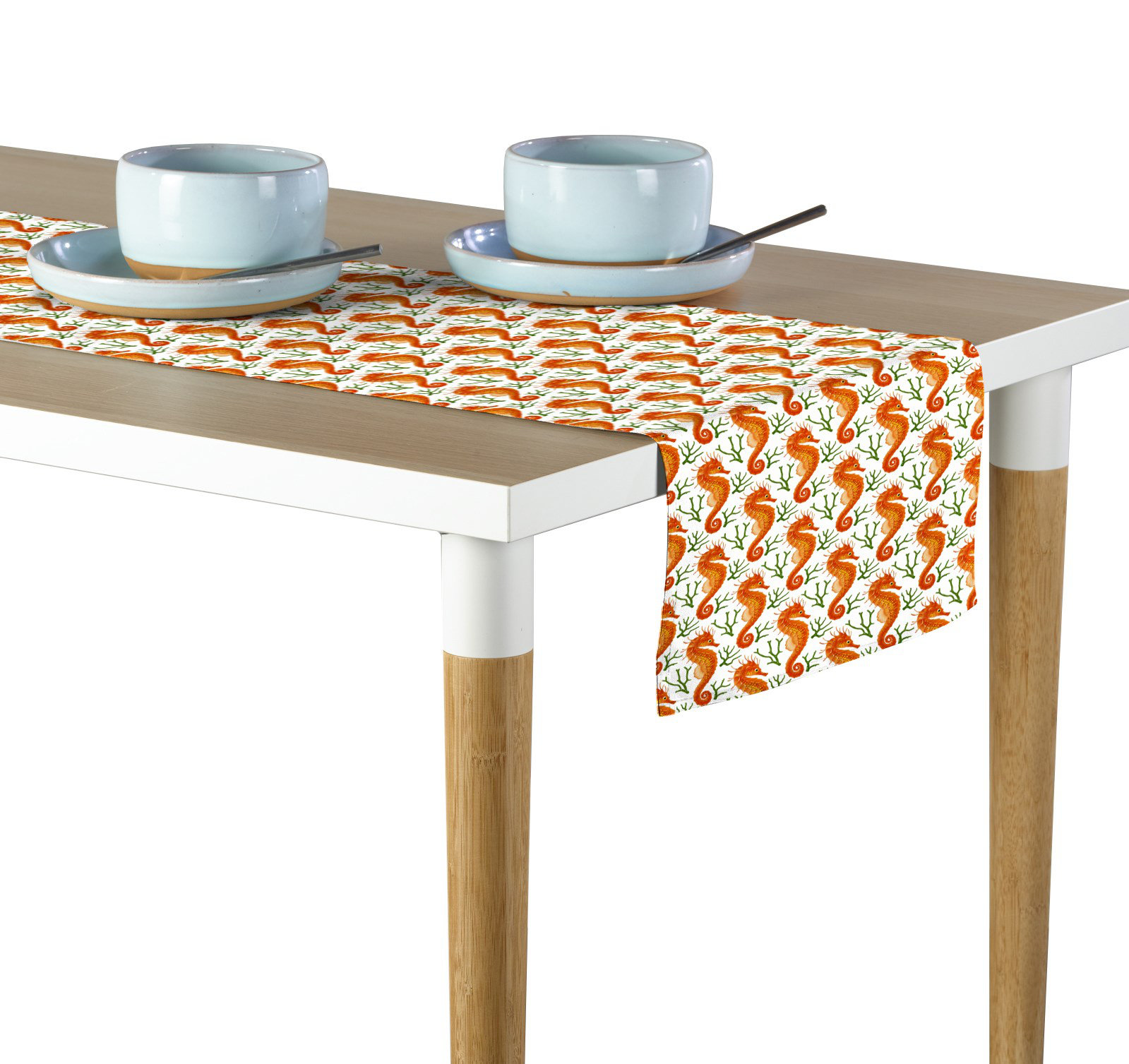 East Urban Home Avyay Coral Table Runner | Wayfair