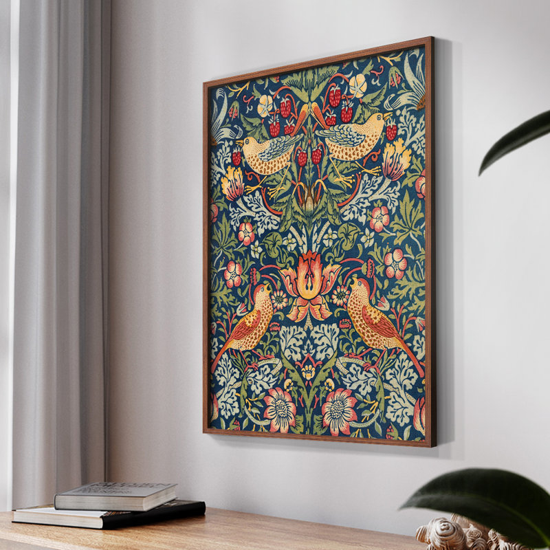 Bungalow Rose Vintage Abstract Print XVII Framed On Paper Print | Wayfair