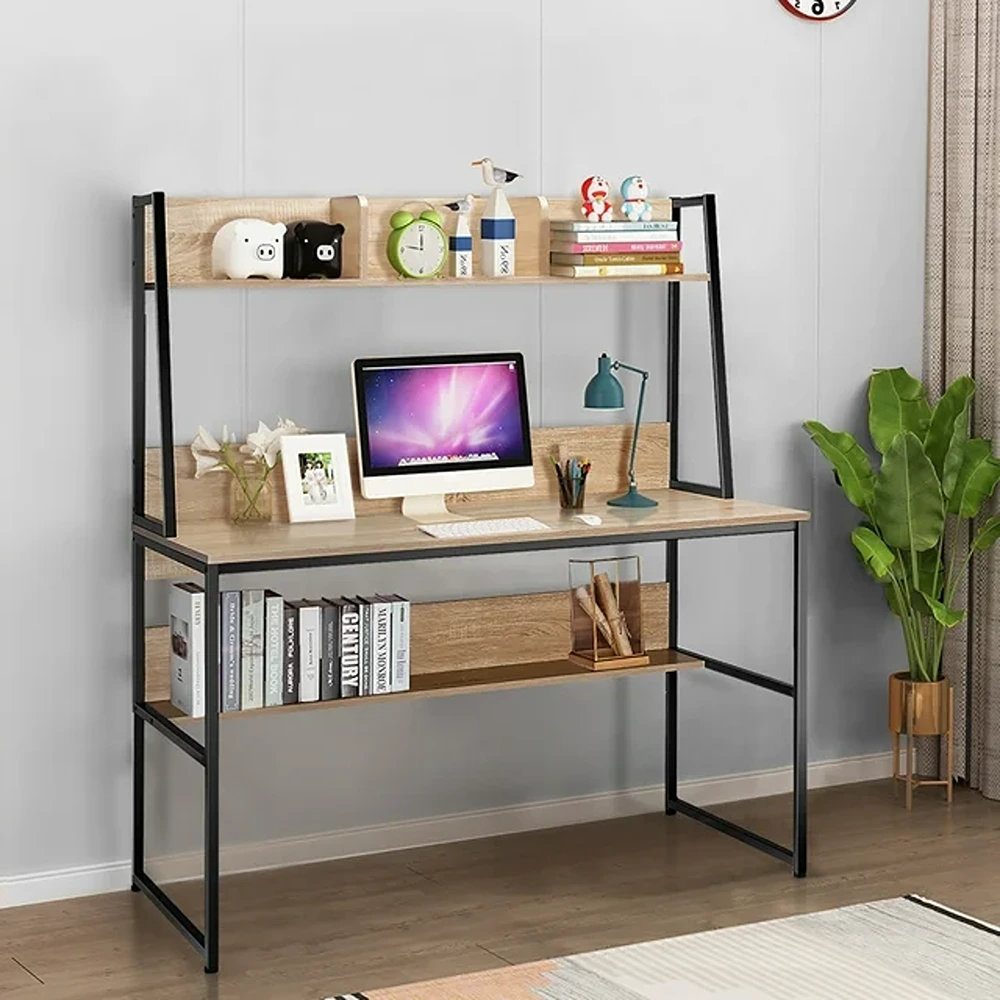17 Stories Metal Base Computer Desk | Wayfair
