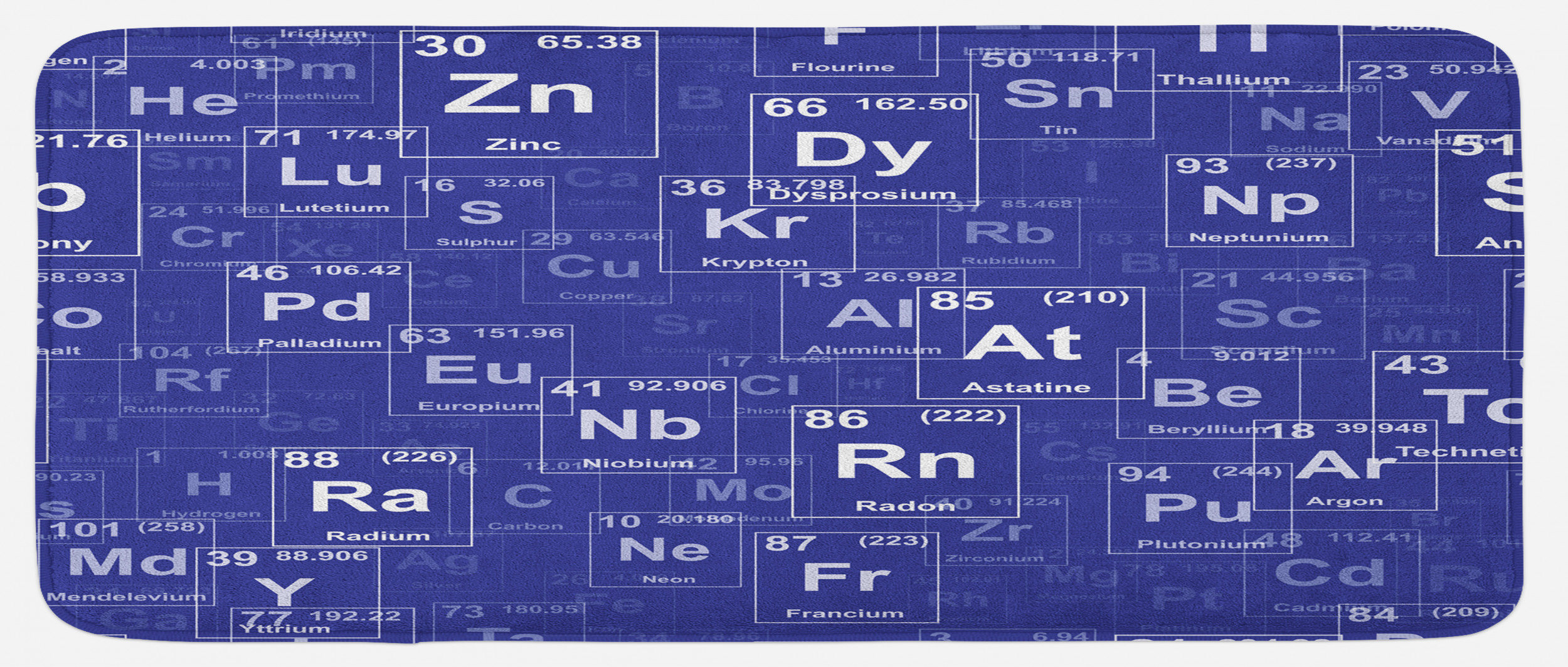 East Urban Home Chemistry Elements In Abstract Style Science Classroom ...