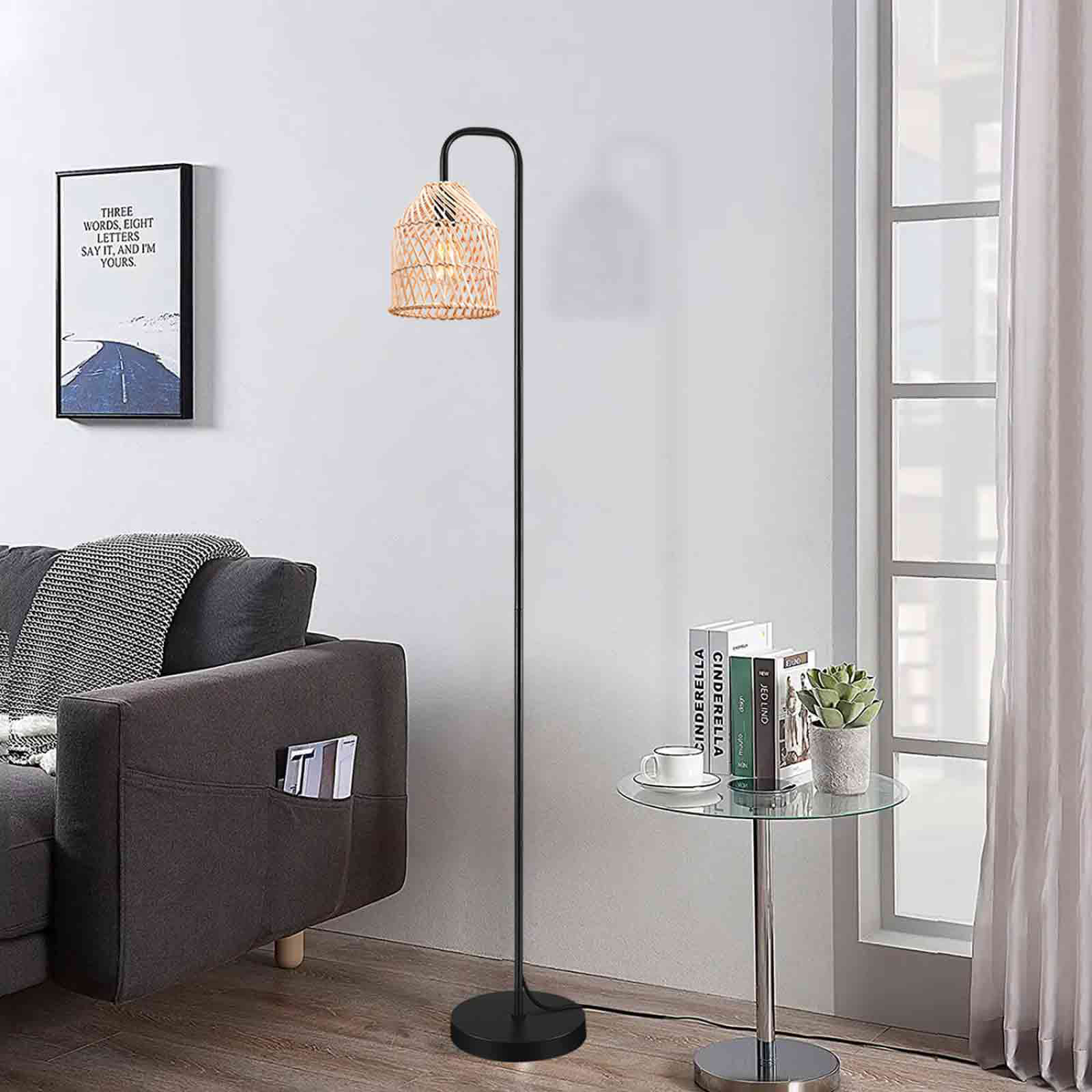 Bay Isle Home Daquane 62'' Metal Task Floor Lamp - Wayfair Canada