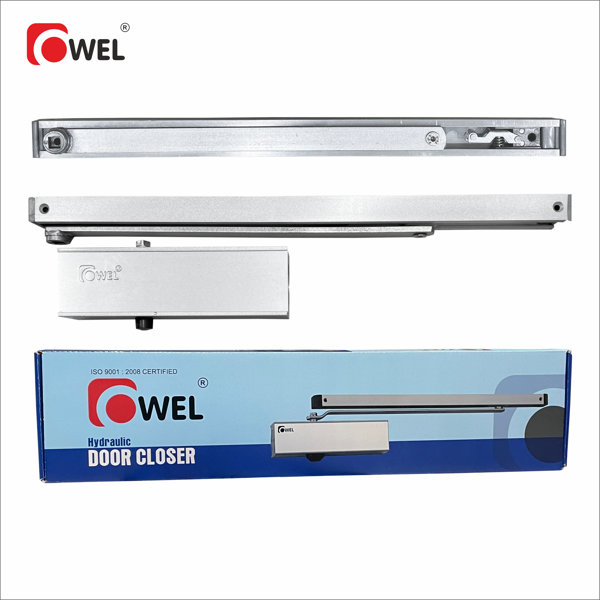 OWEL Automatic, Adjustable Door Closer for Res/Comm use, Slim & Heavy ...