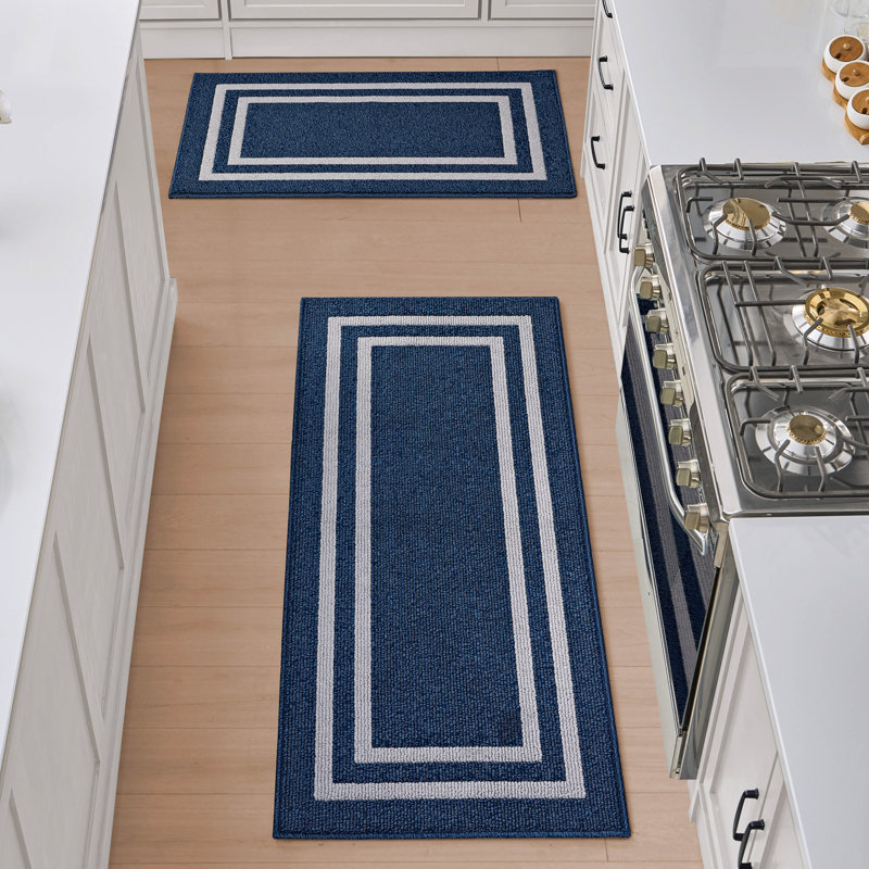 Ebern Designs Double Border All Loop Tufted Rugs & Reviews | Wayfair