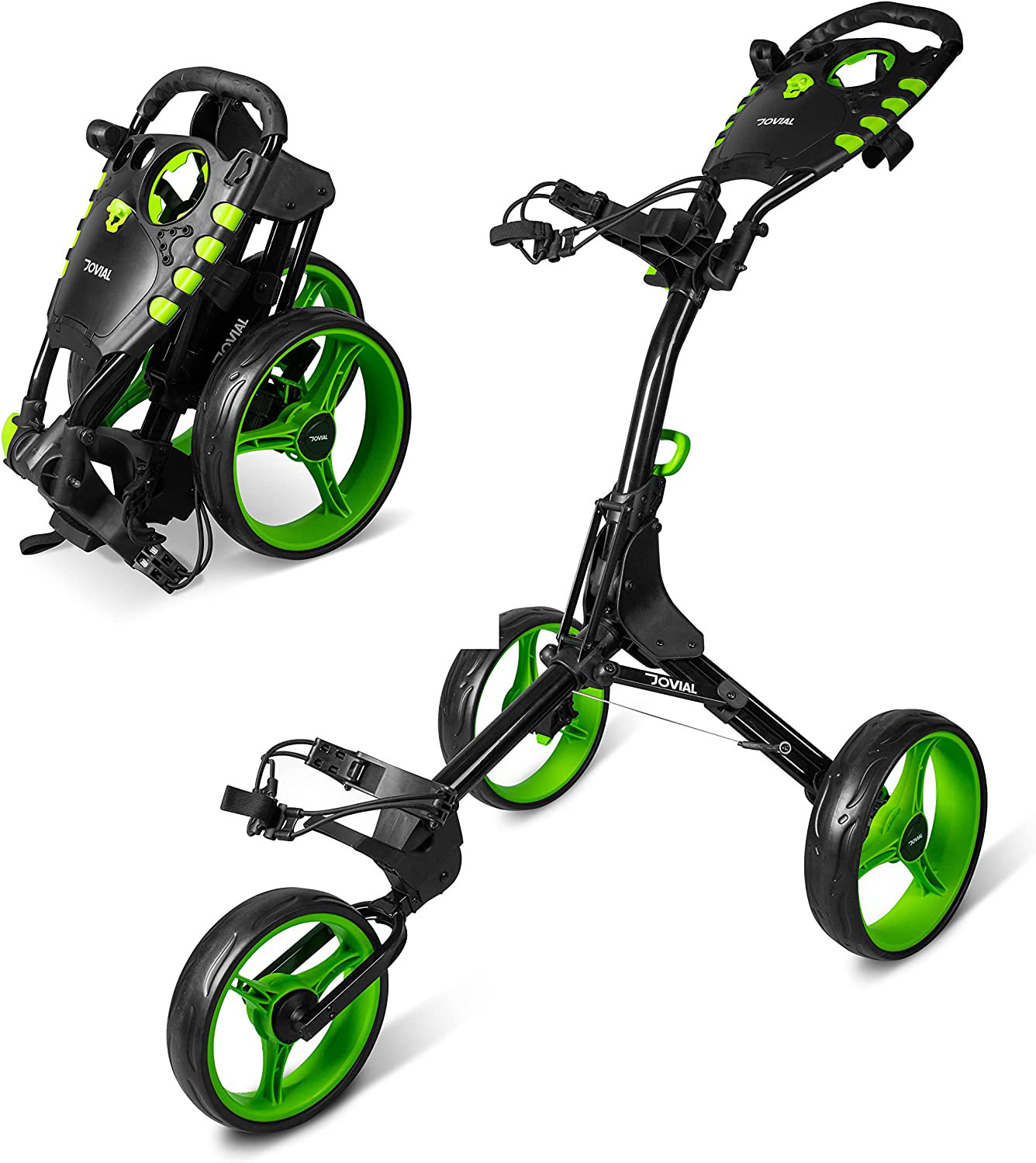 SereneLife 3 Wheel Golf Push Cart | Wayfair