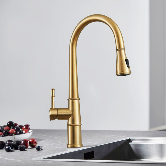 Topcraft Pull Down Kitchen Faucet | Wayfair