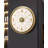 Mercer41 Luxury Gold Rimmed Wall Clock with Natural Shell Dial and ...