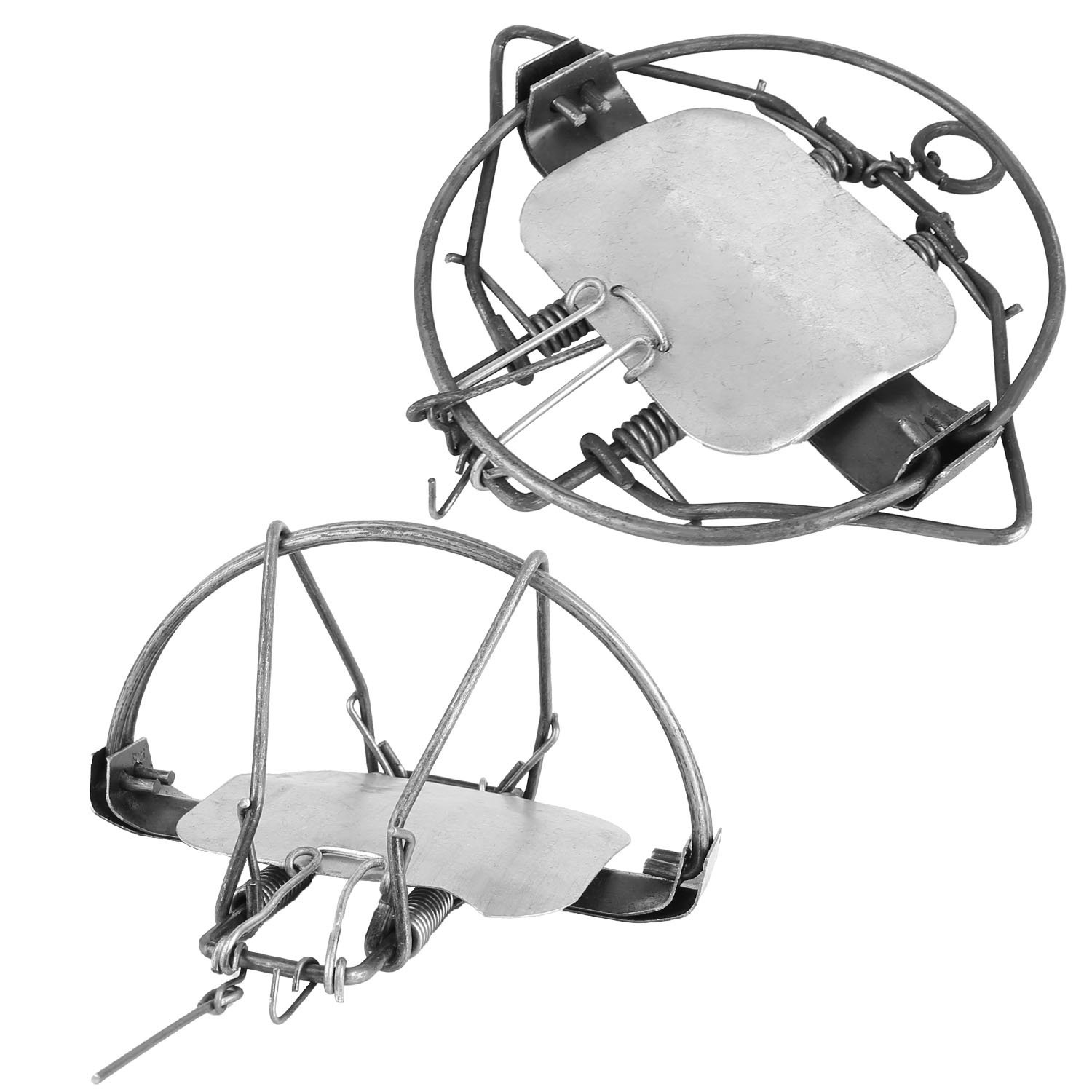Tucker Murphy Pet™ 2Pcs Animal Spring Trap Sturdy Iron 7In Snap Trap ...