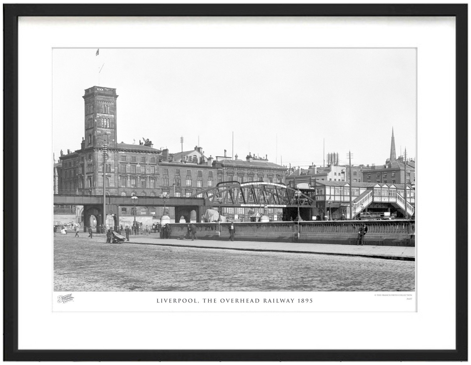 The Francis Frith Collection 'Liverpool, the Overhead Railway 1895' by ...