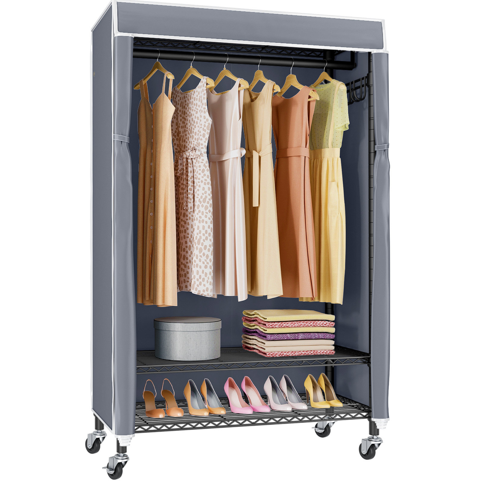 VIPEK Milla 36.6'' Clothes Rack | Wayfair