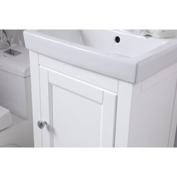 Andover Mills™ Murry 17.5'' Single Bathroom Vanity with Resin Top ...
