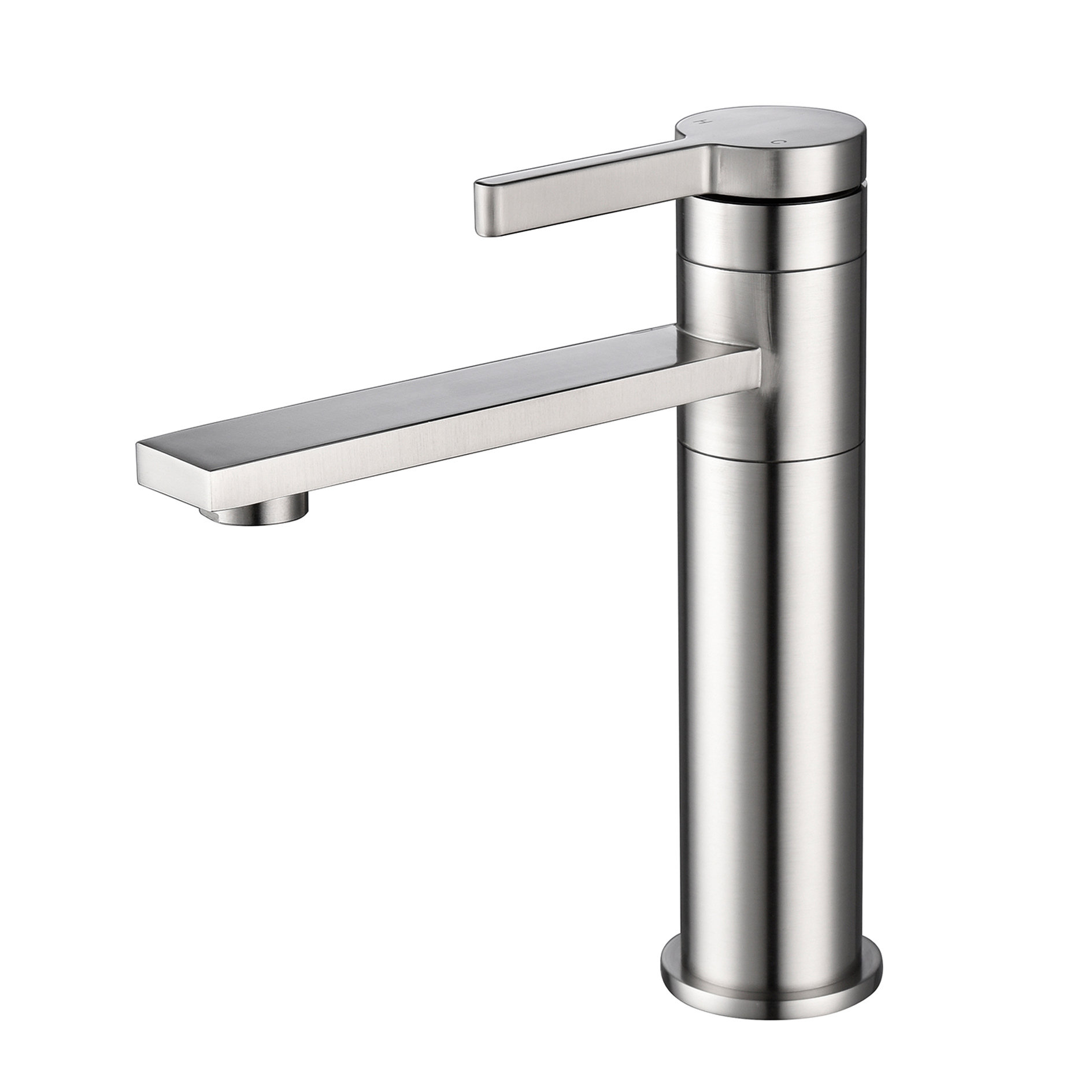huibaoxiang Basin Faucet In Brushed Nickel - Single Handle Design ...