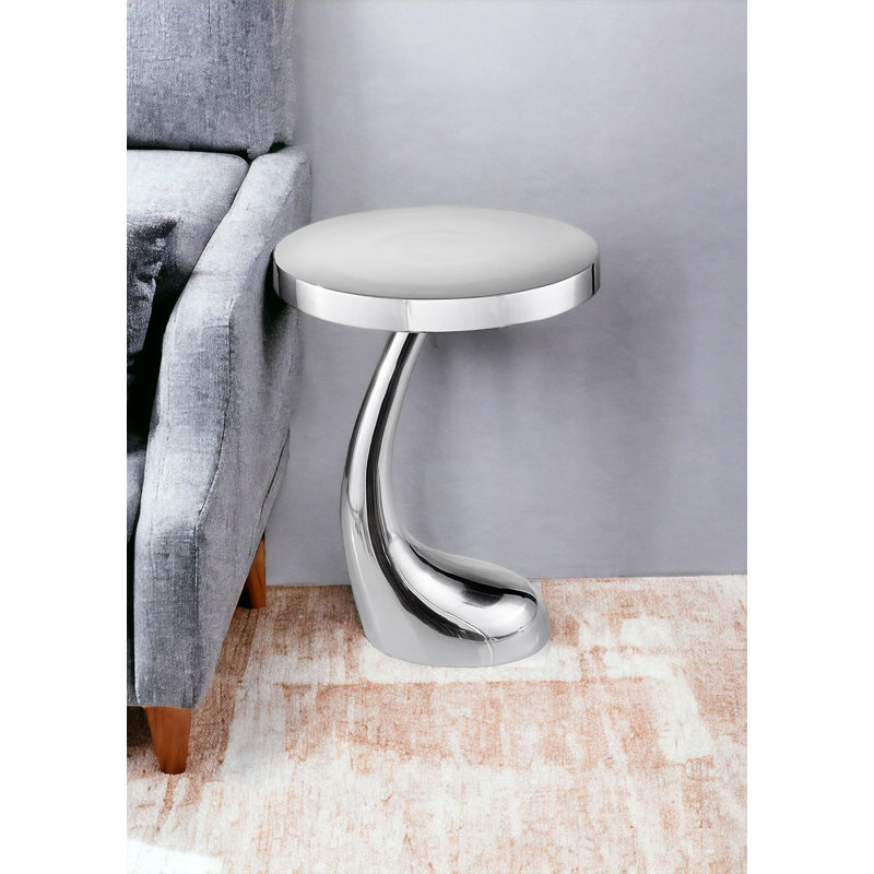 Orren Ellis Tangires Recodo Curve Foot Table & Reviews | Wayfair