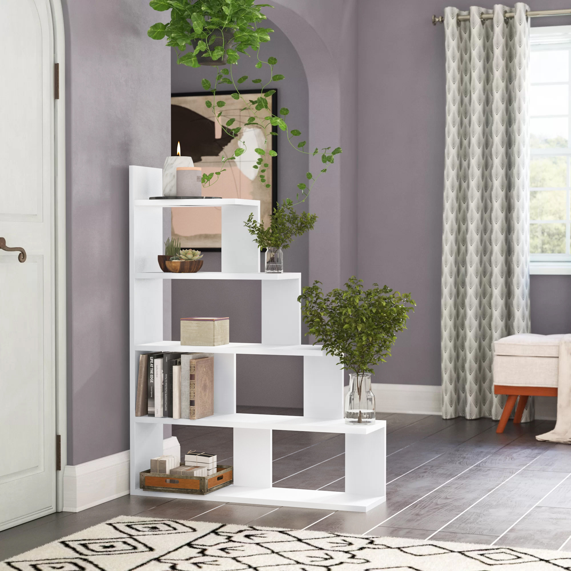 Latitude Run® Ziolkowski Step Bookcase & Reviews | Wayfair