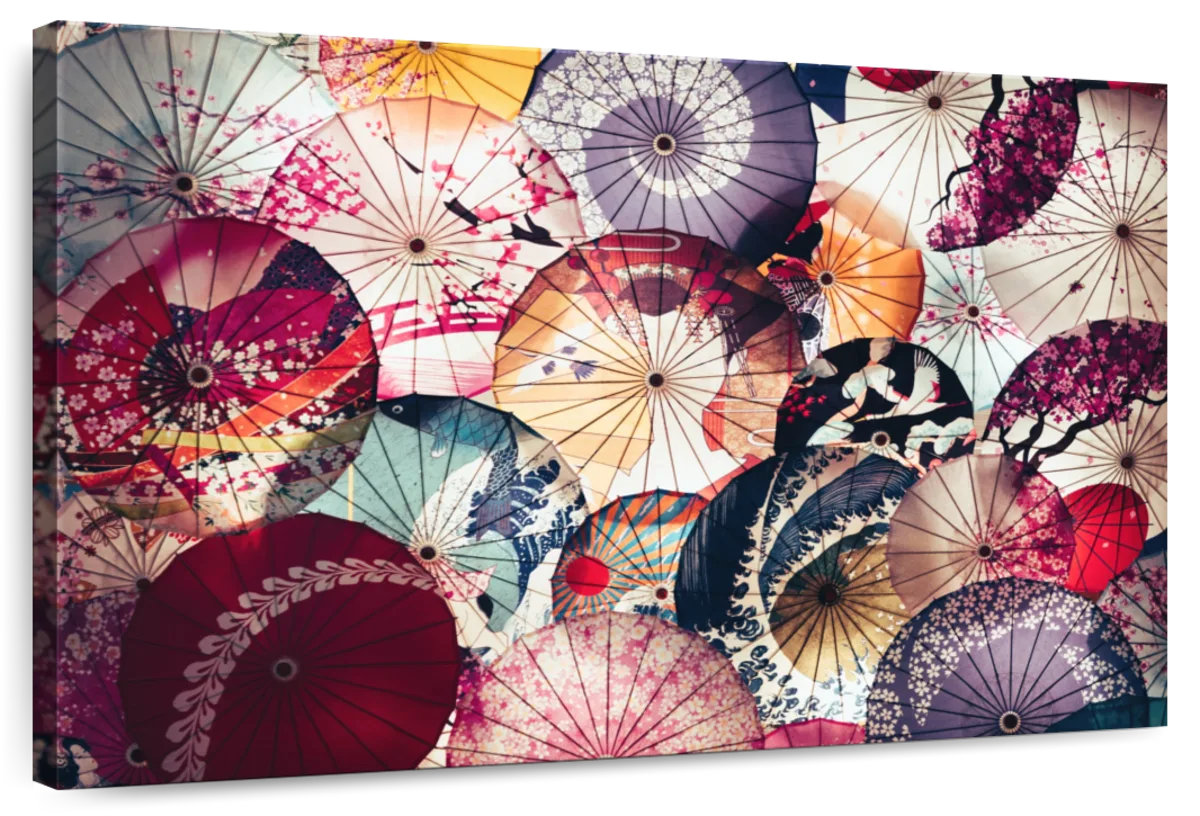 Elephant Stock Japanese Parasols Photography | Wayfair