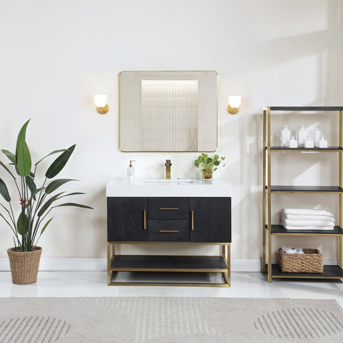Metal Bathroom Vanities You'll Love | Wayfair