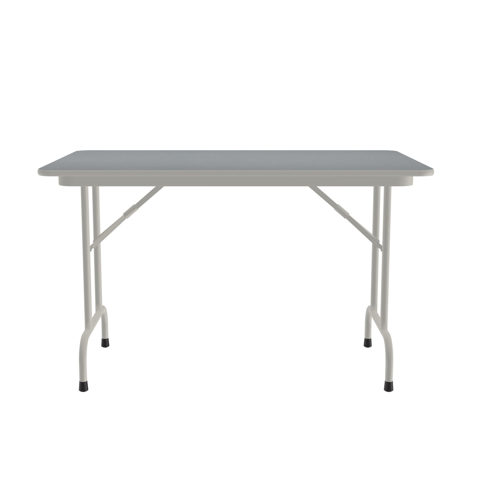 Correll, Inc. Correll 30x96 Commercial Folding Table, Walnut Thermal ...