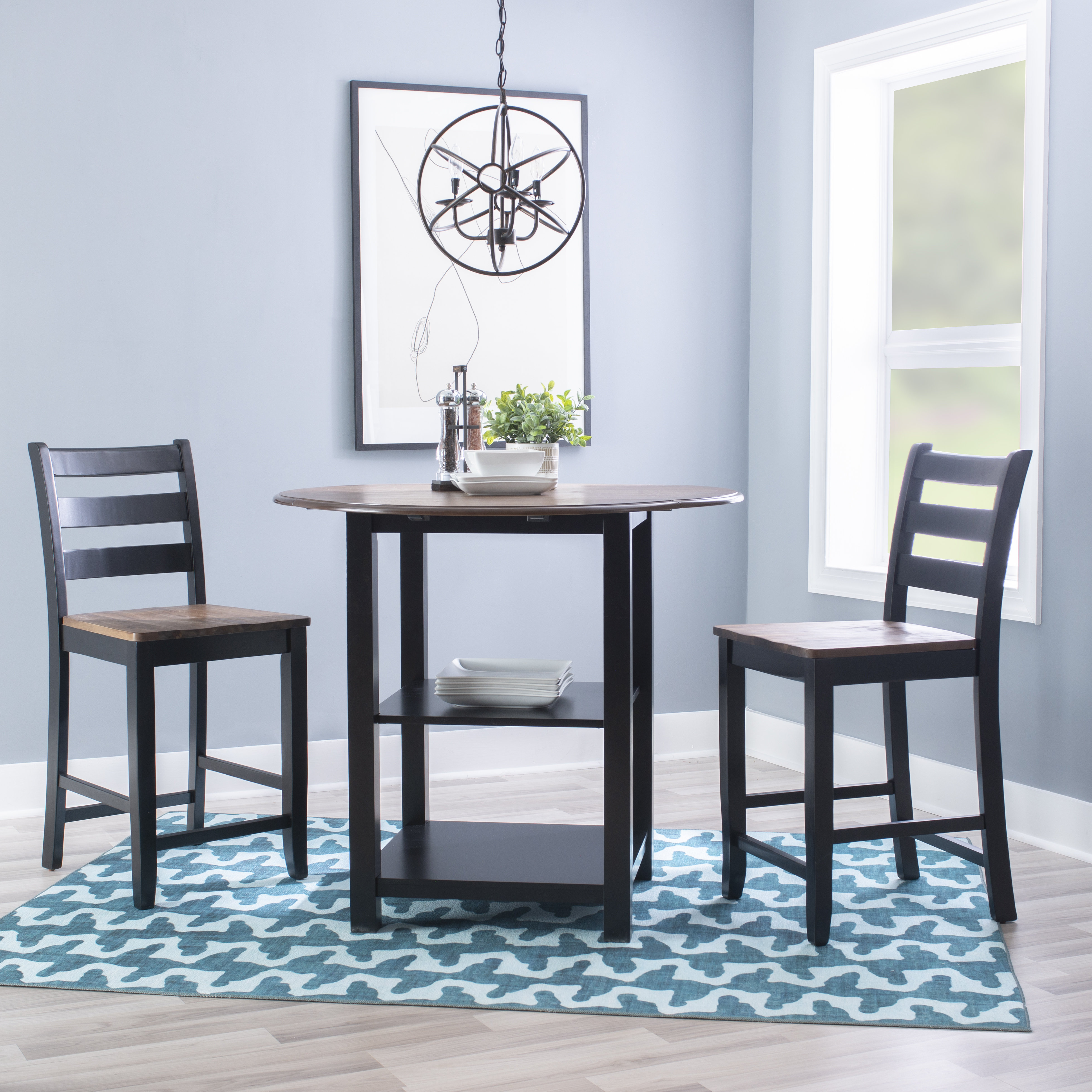 Laurel Foundry Modern Farmhouse Northwick 3 - Piece Extendable Dining ...