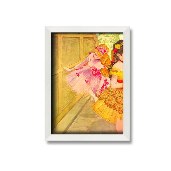 ClassicLiving Dancers Behind A Backdrop by Edgar Degas - Single Picture ...