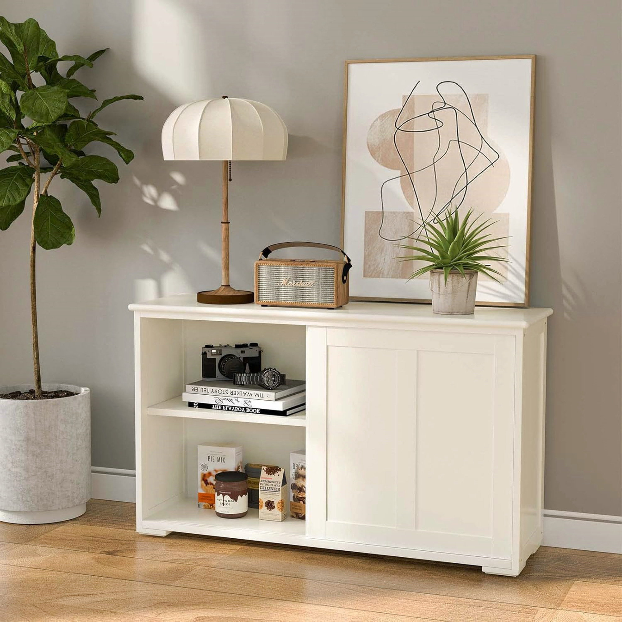 Lark Manor Buffet Cabinet With Storage Kitchen Storage Cabinet With ...