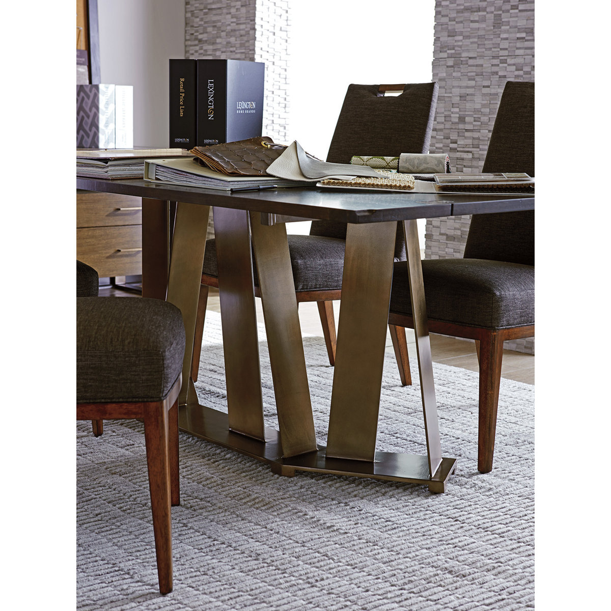 Sligh Cross Effect Gateway Flip-Top Console & Reviews | Perigold