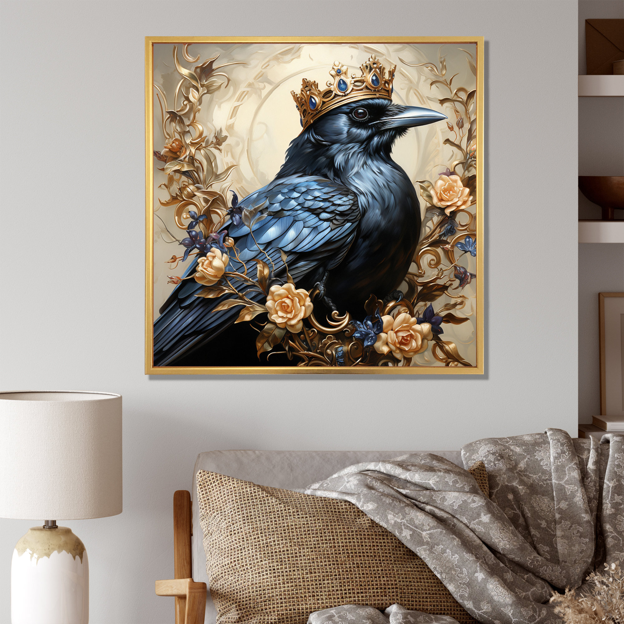 Trinx Crow Royal Majesty II - Print - Wayfair Canada