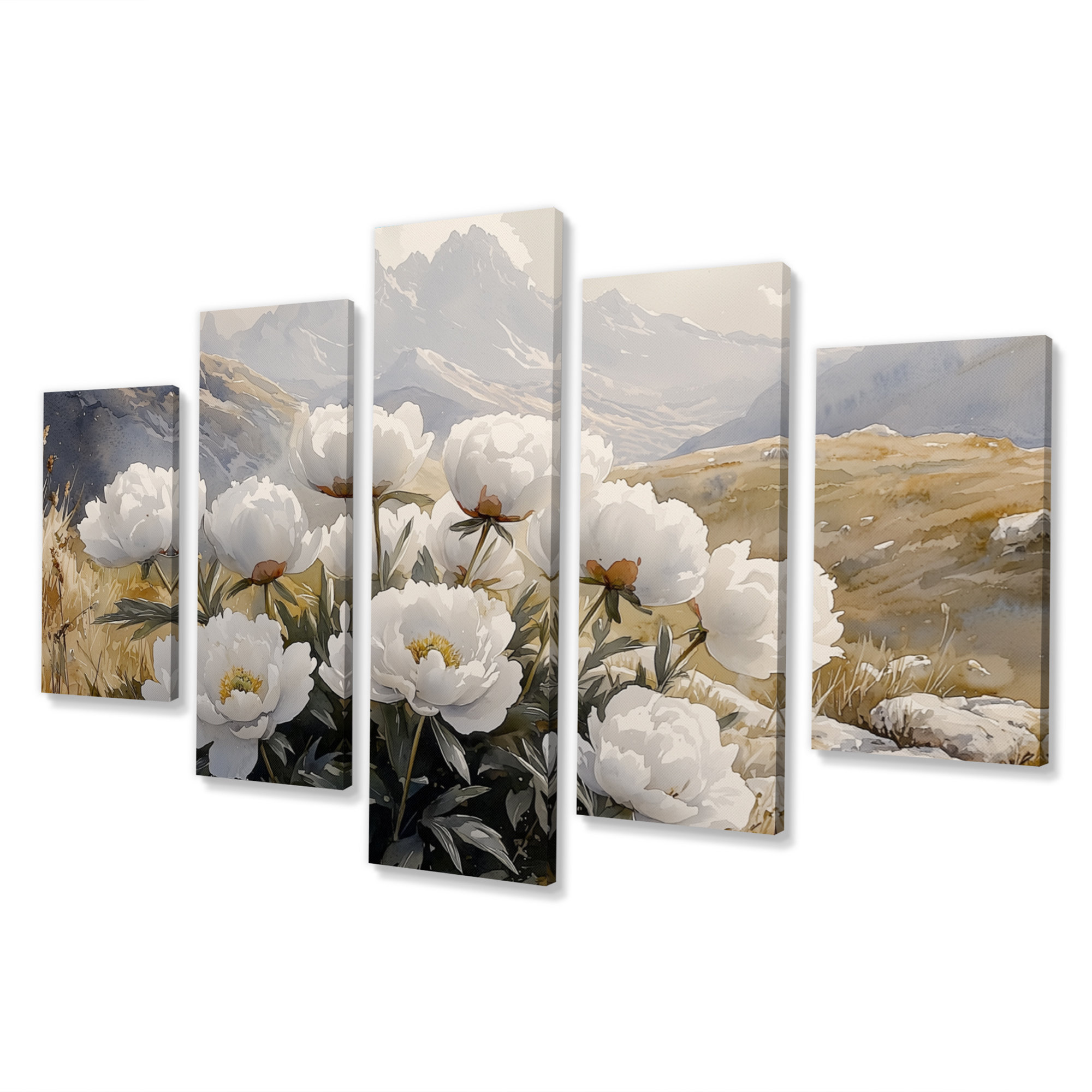Winston Porter Cline - Peonies Wall Art - Traditional Wall A Wall Art ...